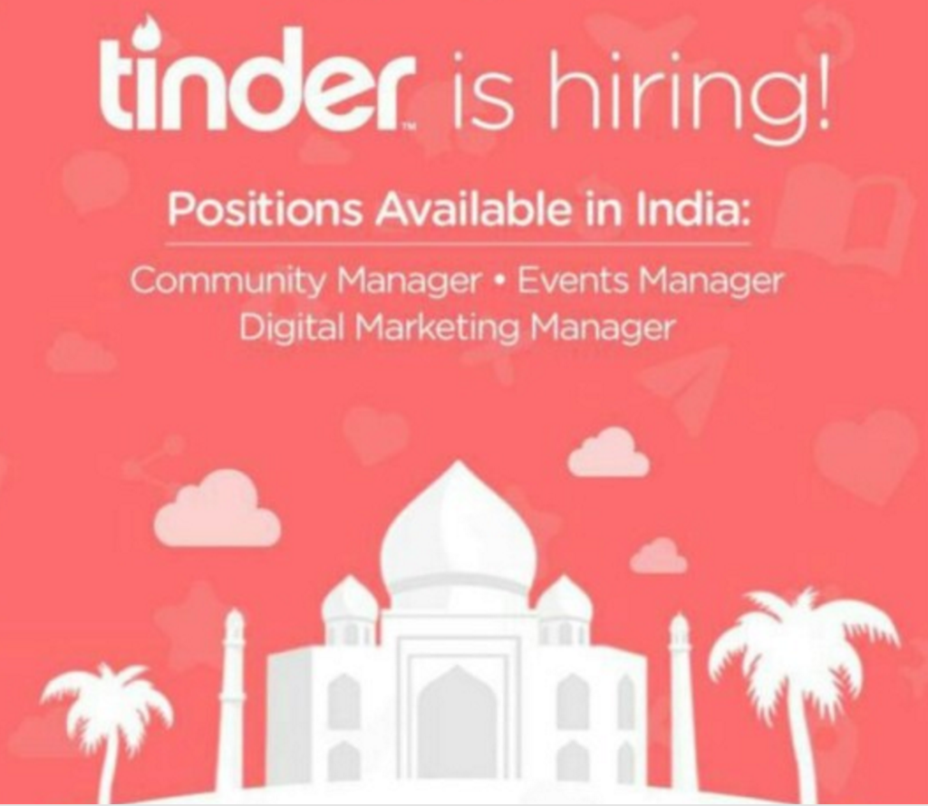 Tinder Starts Hiring In India, Comes Up With The Coolest Job Ad Ever