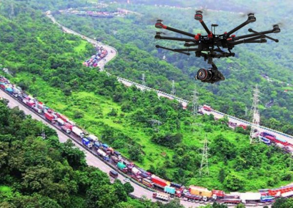 Maharashtra Government Uses Drones For The First Time To Catch Traffic ...