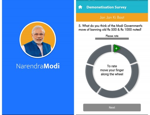 Narendra modi app demonetization survey
