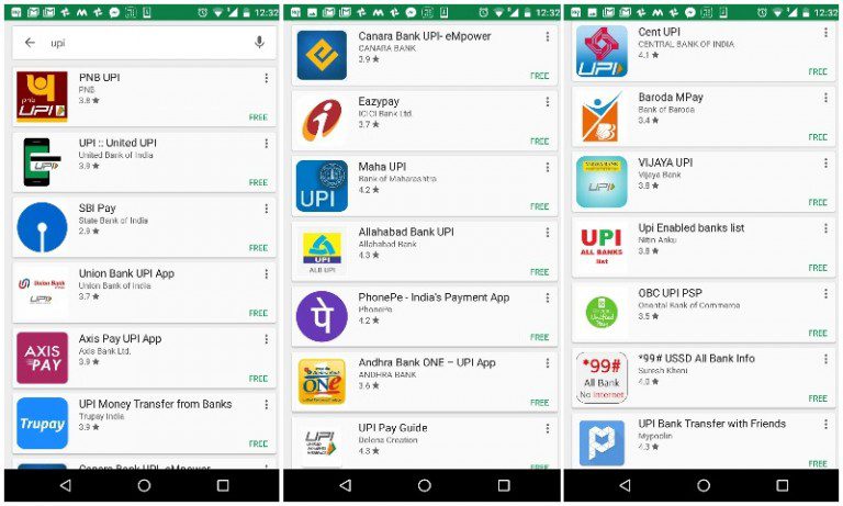 Government's BHIM App Becomes Highest Rated UPI App On Play Store