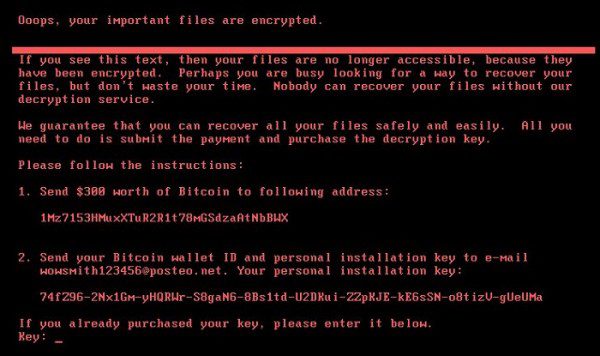 The Petya Ransomware, Which Locks Up Files And Has Spread To 65 ...