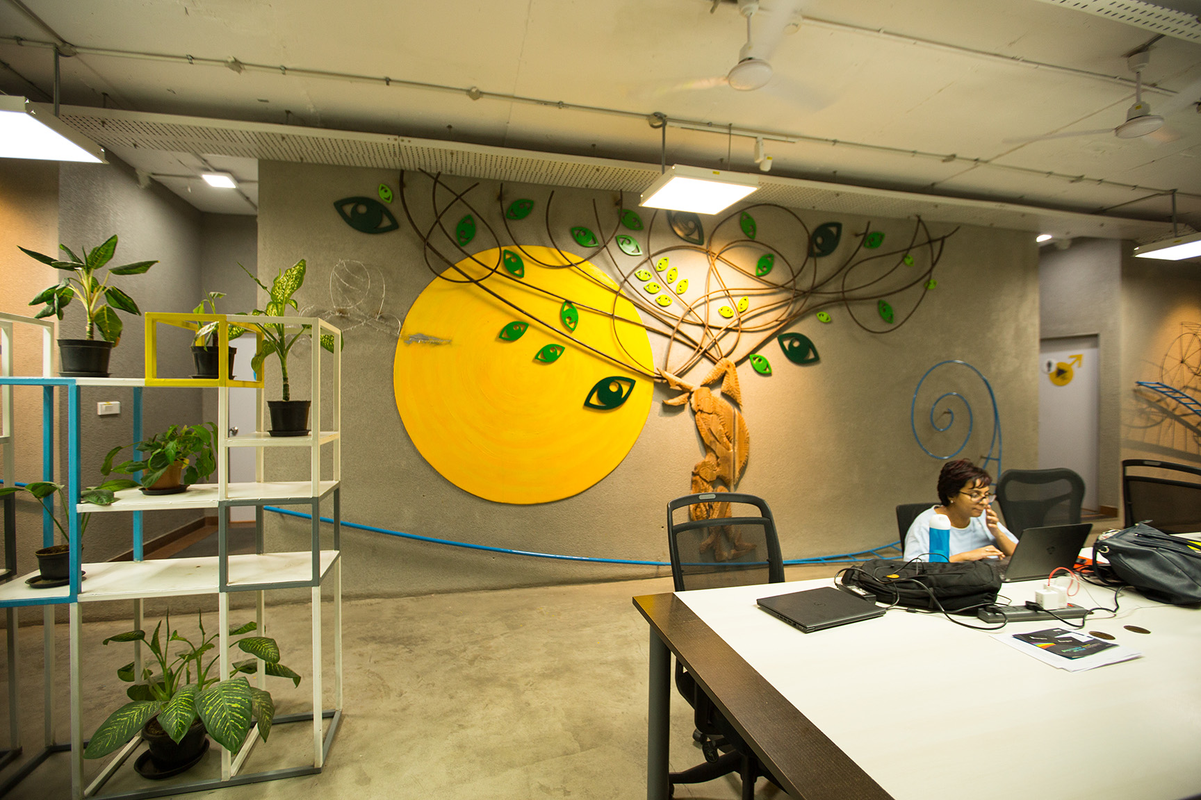 This Company Has A Park-Themed, Non Air-Conditioned Office In Bangalore