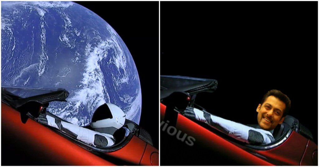 SpaceX Sent Starman Into Space In A Tesla, And Spawned Thousands Of Memes