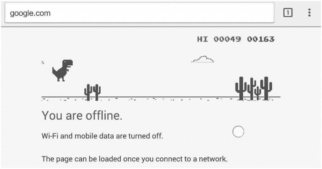 The Story Of Chrome's Dinosaur Game, Which Now Has 270 Million Plays A ...