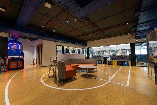 Inside NBA's Interactive, Basketball-Themed Office In Mumbai