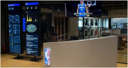 Inside NBA's Interactive, Basketball-Themed Office In Mumbai