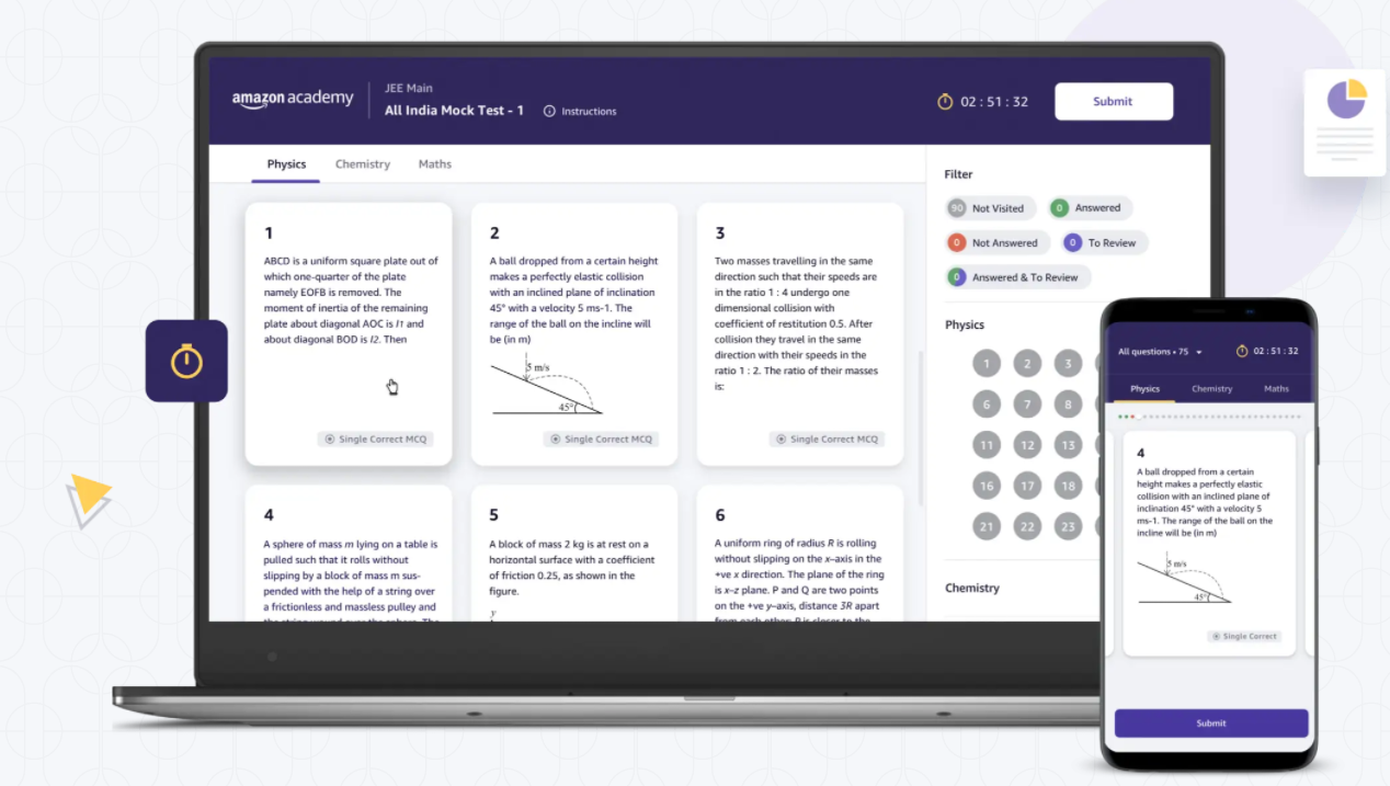 Amazon Enters Ed-tech Space, Launches "Amazon Academy" For IIT-JEE ...