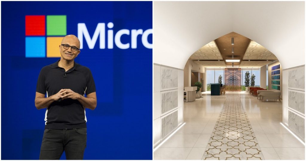Microsoft Opens Dreamy, Taj Mahal-Themed Office In Noida