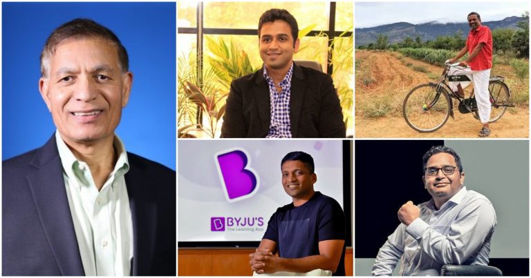 These Startup Founders Feature In The List Of 100 Richest Indians
